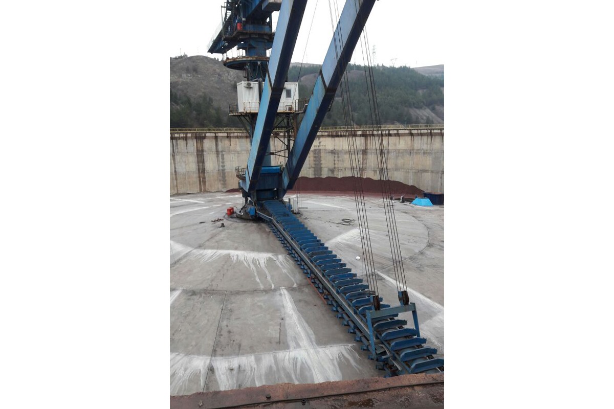 Circular Type Stacker Reclaimer Modernization | Çukurova Mühendislik