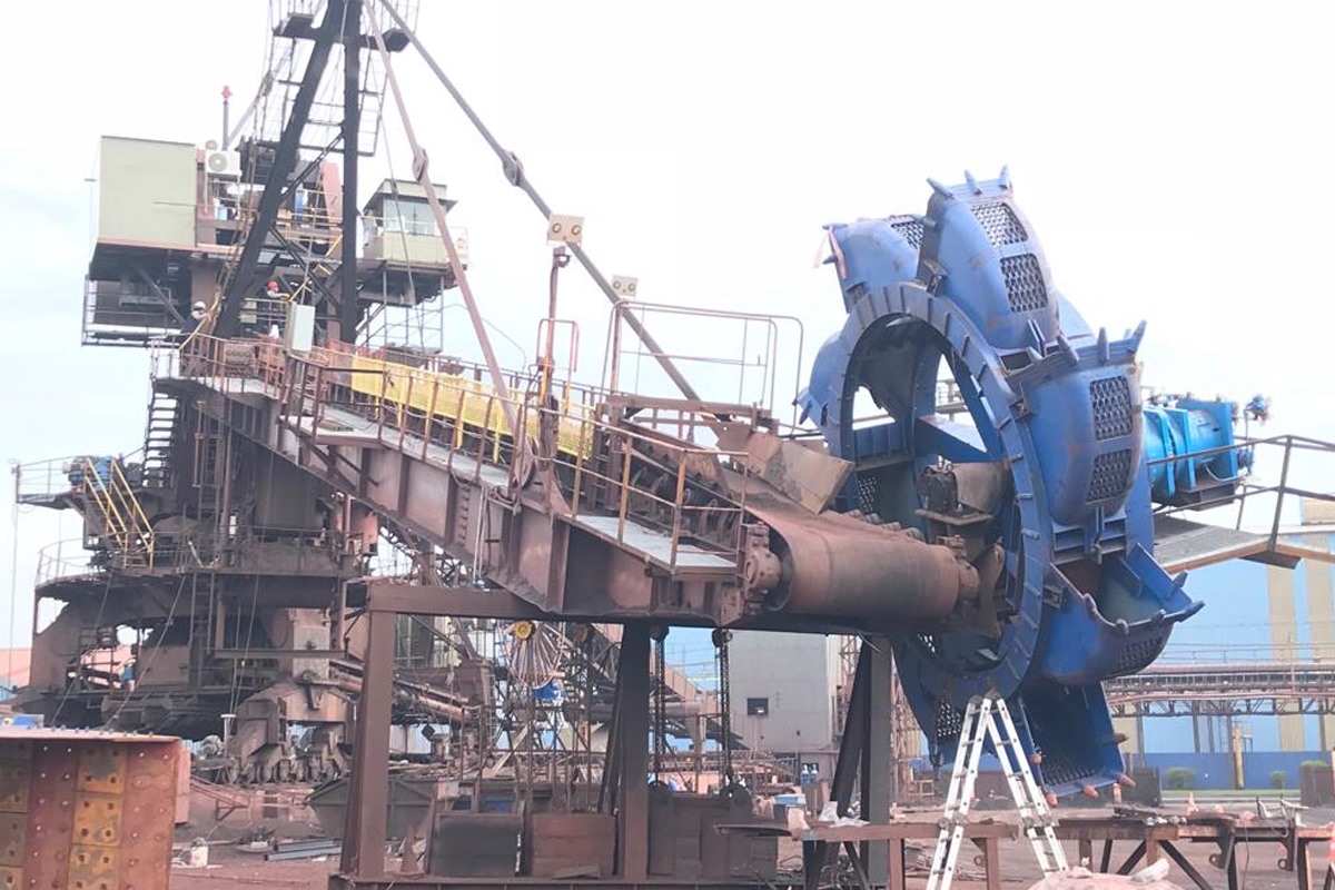Bucket Wheel Stacker Reclaimer Modernizyonu | Çukurova Mühendislik