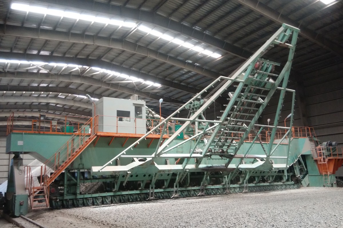 Bridge Type Scraper Reclaimer | Çukurova Mühendislik